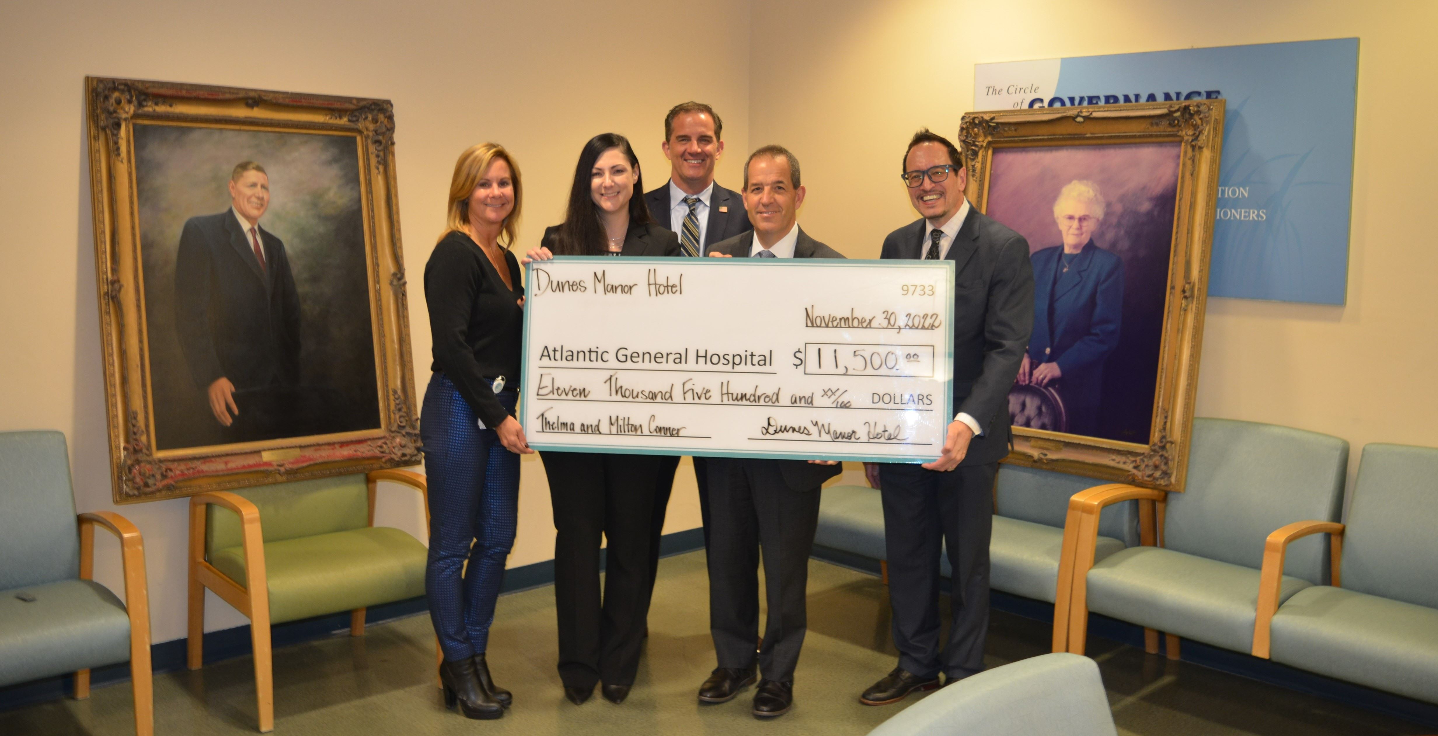 Atlantic General Hospital Receives Donation Honoring Longtime Ocean ...